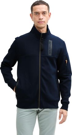 Tom Tailor Herren 1045688 Sweatshirt, 10668-Sky Captain Blue, L