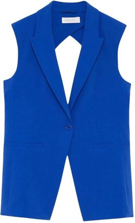 Patrizia Pepe Gilet - - Jackets - Damen - Blau - L