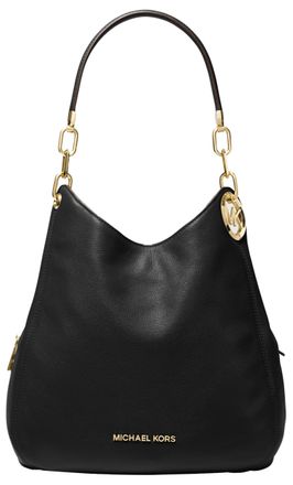 Michael Kors Damen Lillie Large Schultertasche, Black, 31.8 x 12.7 x 34.3 cm