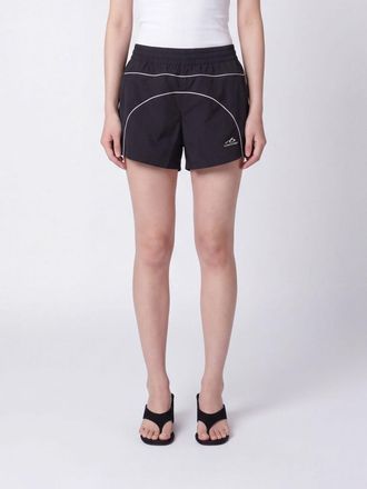 Balenciaga High-Waist-Shorts aus technischem Gewebe mit kontrastierendem Logo