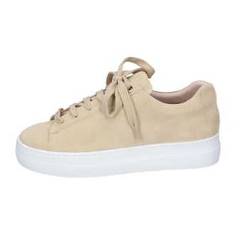 Stokton Wildleder Damen Sneakers - - Shoes - Damen - Beige - 37 EU