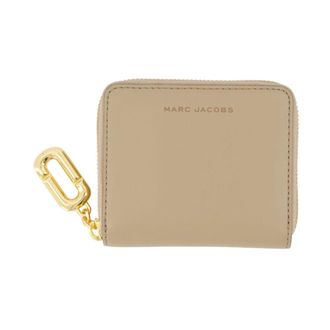 Marc Jacobs Portefeuille compact Scene Slim - Femme - Accessoires - Beige - Taille: ONE Size
