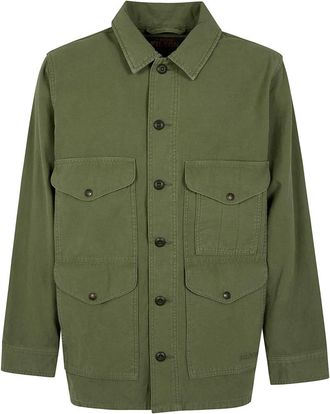Filson Homme, Vestes, Vert, Taille: L Veste Field Cruiser