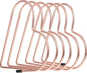 Supvox Herzf&ouml;rmige Buchst&uuml;tze aus Eisen Ausziehbarer Buchhalter Filigraner Tisch Buchst&auml;nder f&uuml;r B&uuml;ro und Zuhause Stabiler Buchorganizer f&uuml;r Schreibtisch und