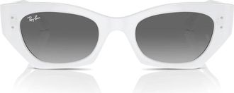 Ray-Ban unisex, Accessoires, Blanc, Taille: 52 MM Zena Rb4430 Lunettes de soleil