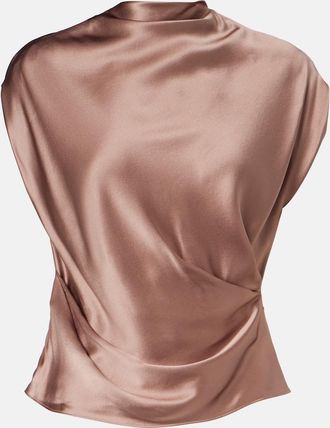 The Sei Top aus Seidensatin