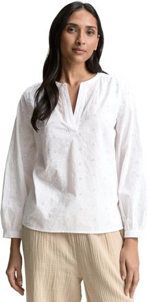 Tom Tailor Damen 1046199 Bluse, 20000-White, 44