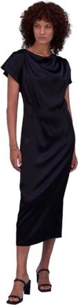 Nathalie Vleeschouwer Femme, Robes, Noir, Taille: 36 FR Dress Nathalie V