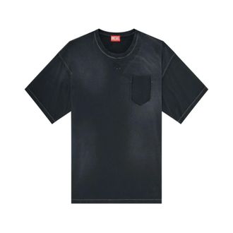 Diesel T-Shirt - - Tops - Herren - Schwarzk - M