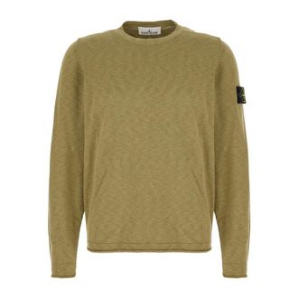 Stone Island Herren, Strickwaren, Gr&uuml;n, MGr&ouml;&szlig;e