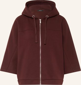 OPUS Sweatjacke Giela Mit 3/4-Arm rot