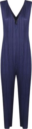 Issey Miyake Combinaison Thicker Bottoms 2 - Femme - Combinaisons et Ensembles - Bleu - Taille: 42 FR