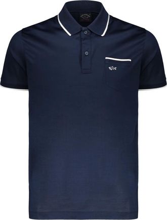 Paul & Shark Homme, Tops, Bleu, Taille: M T-Chemises