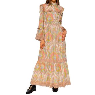 Gucci Womens Multicolor Cotton Casual Dress