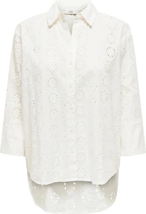 Jacqueline de Yong Jacqueline de Yong, Femme, Blouses et Chemises, Beige, Taille: 36 FR Tallie Chemise Longue 3/4