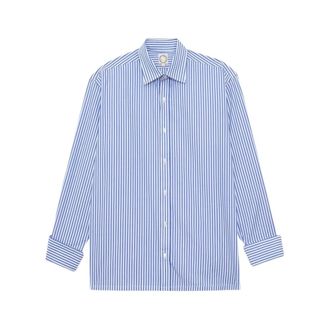 Ines De La Fressange Damen, Blusen & Hemden, Blau, MGr&ouml;&szlig;e