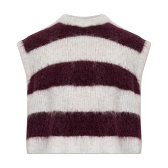 American Vintage Damen, Strickwaren, Wei&szlig;, XS/SGr&ouml;&szlig;e
