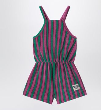 Bobo Choses striped terry jumpsuit