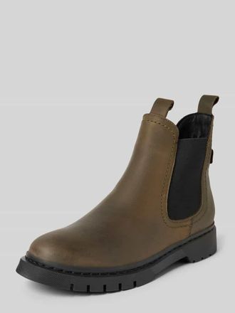 Tamaris Chelsea Boots aus Leder mit Zugschlaufen
