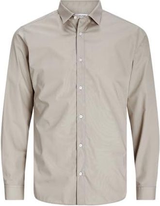 Jack & Jones JJJOE T-Shirt LS Plain, Pure Cachemire., S