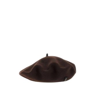 Borsalino Baskenm&uuml;tze - - Accessories - Damen - Braun - ONE SIZE