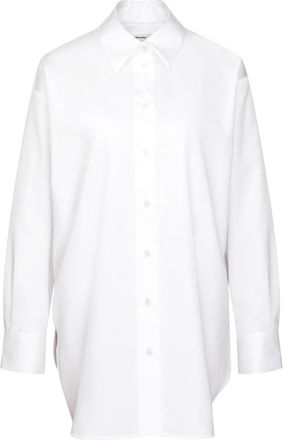 Seidensticker Damen Oversized Fit Langarm Oversizebluse Bluse, Wei&szlig;, 42