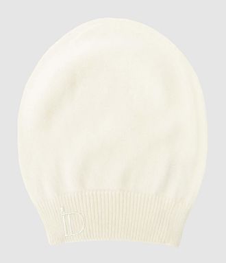 Ida Degliame Bonnet Anita Cachemire &Eacute;cru