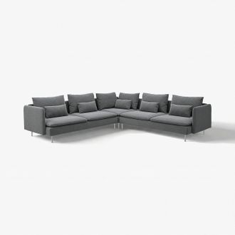IKEA S&Ouml;DERHAMN Ecksofa 6-sitzig