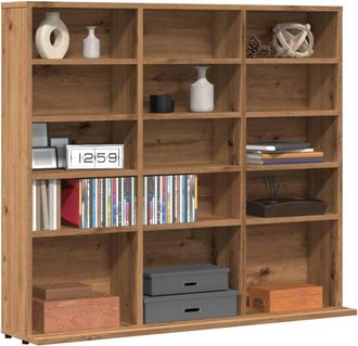 vidaXL Vidaxl - CD-Regal Artisan-Eiche 100x23x89,5 cm Holzwerkstoff
