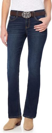 Wallflower Jeans Damen Legendary Slim Bootcut Mid Rise G&uuml;rtel Insta Stretch Juniors (Standard und Plus) Jeans, Evan, 50 Mehr