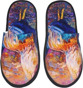 Generic Coq Unisexe Chaussons Respirantes Pantoufles Antid&eacute;rapantes Slippers Pour Hiver Ext&eacute;rieur Int&eacute;rieur L