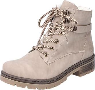Rieker Femme Y7445 Botte Tendance, Beige, 36 EU