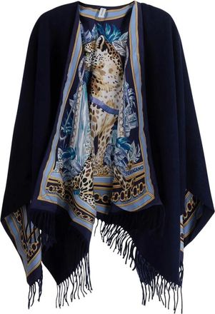 Ferragamo Damen, Jacken, Blau, ONE SIZEGr&ouml;&szlig;e