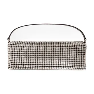 Alexander Wang Heiress Flex Clutch - White