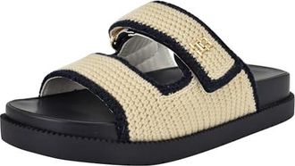 Tommy Hilfiger Sandales Landyn pour femme, blanc, 38 EU