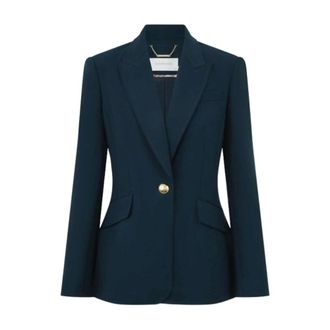 Zimmermann Femme, Vestes, Bleu, Taille: 36 FR Rebellion Tailored Blazer