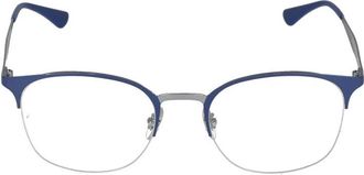 Ray-Ban unisex, Accessoires, Bleu, Taille: 49 MM Rx6422 Optical Frame