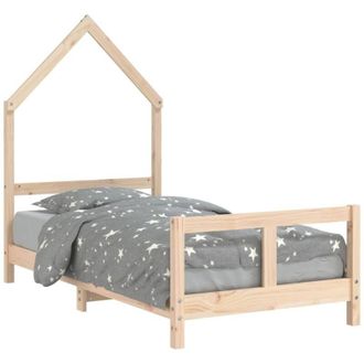 Les Tendances Cadre de lit pour enfant 80x160 bois de pin massif