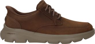 Skechers Slip-Ins Arch Fit Garza Relaxed Leather Sneakers, Braun