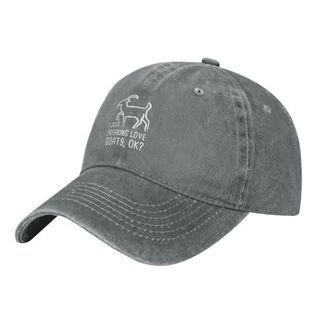 Generic Jadore Les Ch&egrave;vres, Tout Simplement! Femme Homme Casquette De Baseball Confortable Trucker Caps Athl&eacute;tique Chapeau De Cowboy pour Randonn&eacute;e Ext&eacute;rieur 