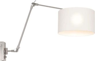 Steinhauer Wandleuchte - Prestige Chic - stahl - leinen metall - Steinhauer