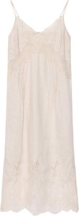 AllSaints Samia - Robe - Blanc champagne