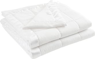 Madison Park Leichte Mikrofaser-Decke, Luxus-Steppung, Satin-Bindung, Akzent, 3M Scotchguard-Bezug, schmutzabweisend, hypoallergen für alle Jahreszeiten Standardsi