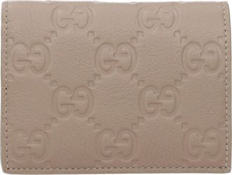 Gucci Femmes Portefeuille Cuir Gris/Taupe