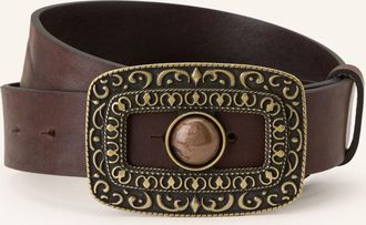 BA&SH Ba&Sh Lederg&uuml;rtel Boni braun