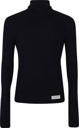 Balmain Rundhalspullover - Hellbeige