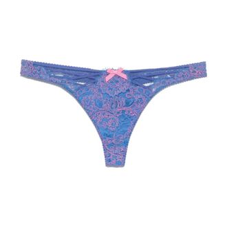 Agent Provocateur Eviee Thong - - Underwear - Damen - Blau - 2XL
