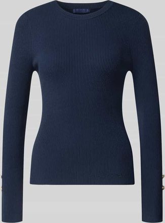 Guess Slim Fit Longsleeve aus Viskose-Mix Modell Ellie