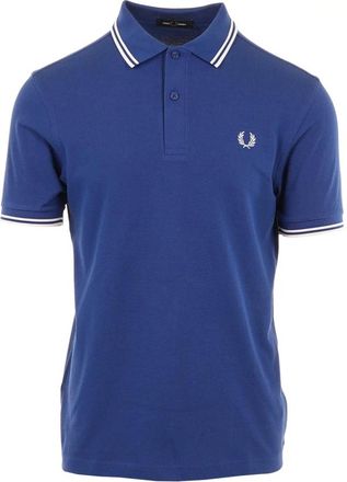 Fred Perry Homme, Tops, Bleu, Taille: M Polo Chemises