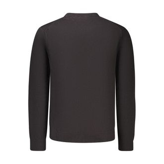 Tommy Hilfiger Logo-Embroidered Cotton Sweatshirt - Black